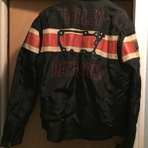 Harley-Davidson | Jackets & Coats | Rare Mens Harley Davidson Racing ...